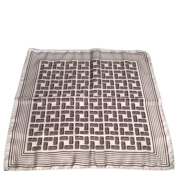 Louis Vuitton | Accessories | Louis Vuitton Scarf Muffler 45 Trunk Silk ...